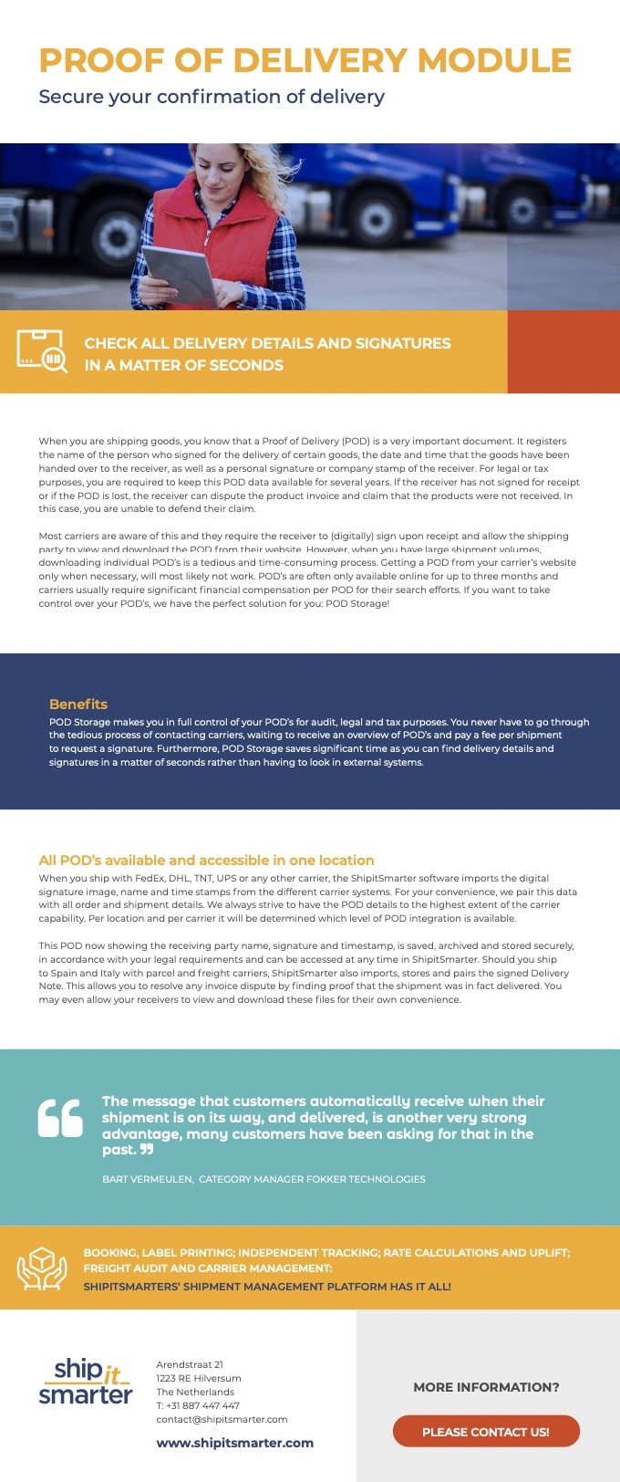 Discover the Proof of Delivery Module - ShipitSmarter